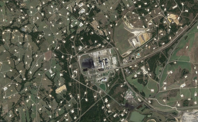 Limestone Power Plant | The Center for Land Use Interpretation